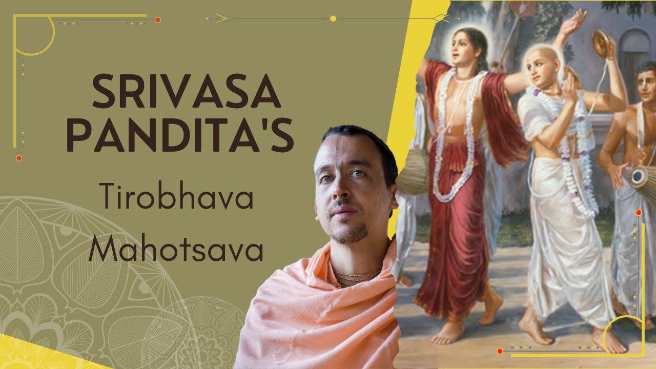 SRIVASA PANDITA´S TIROBHAVA MAHOTSAVA - June 23th, 2022 - YouTube