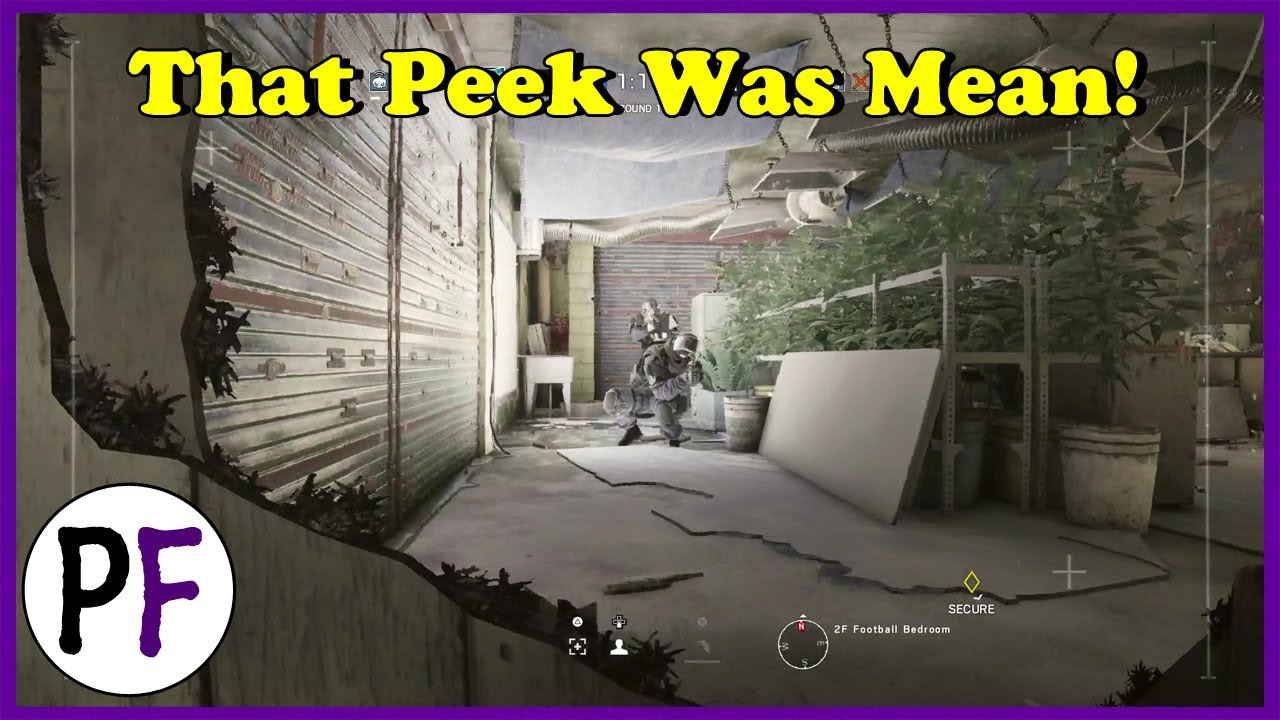 That Peek Was Mean! - Rainbow Six Siege - YouTube