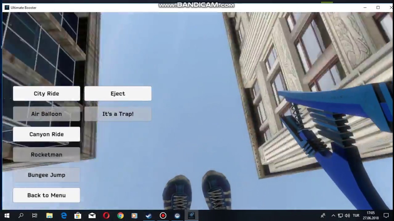 HTC VİVE Ultimate Booster Experience Vr - YouTube
