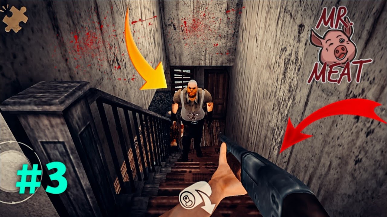 MR. MEAT HORROR ESCAPE ROOM #3 - YouTube