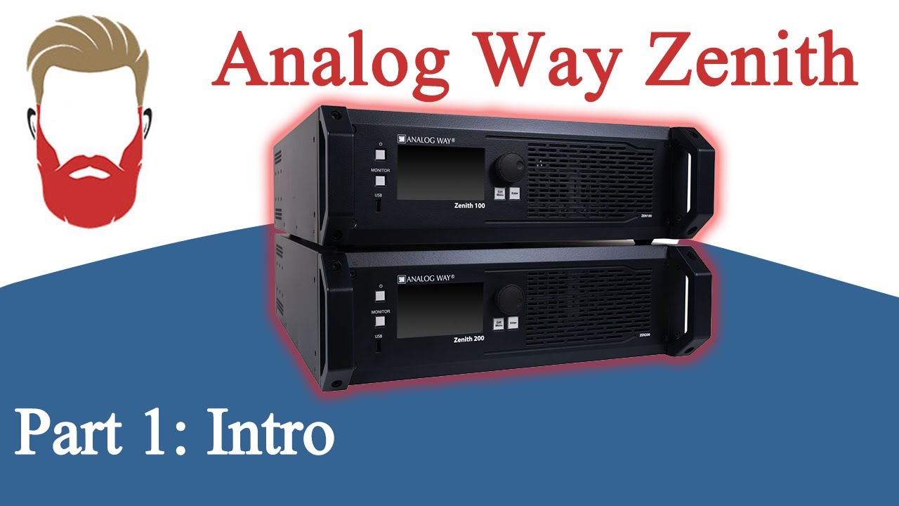 Analog Way Zenith Part 1 - YouTube