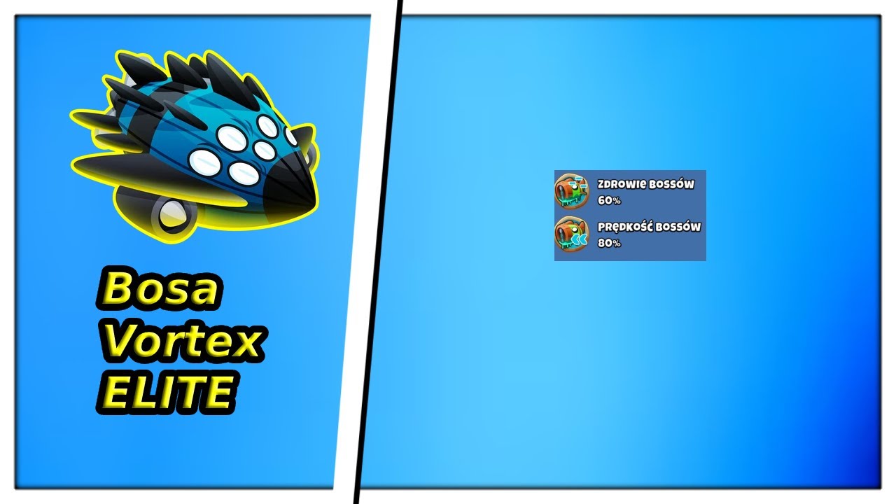 Bloons TD6 kolejny odcinek z Bosa Vortex ELITE zasada zdrowie bossów 60 ...