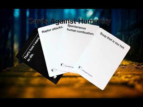 Weirdest Card Game I've Ever Played | Cards Against Humanity - YouTube