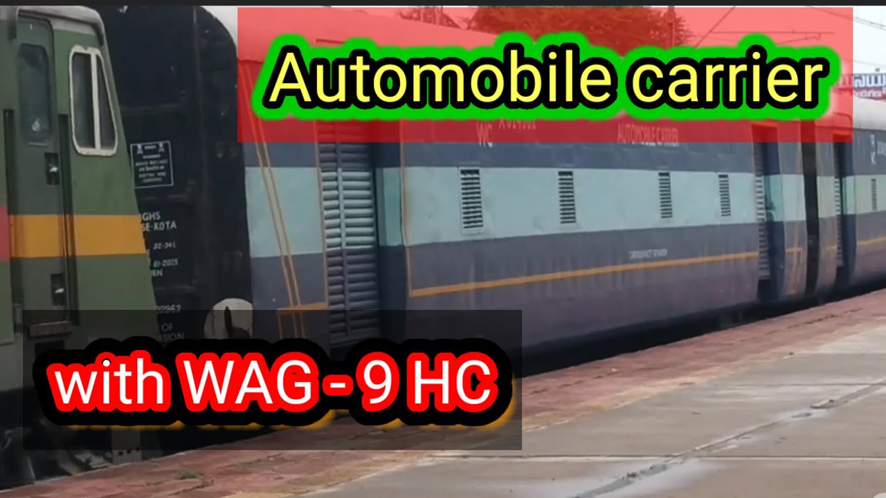 Automobile carrier trains. cars transport in trains. Safe and Secure ...