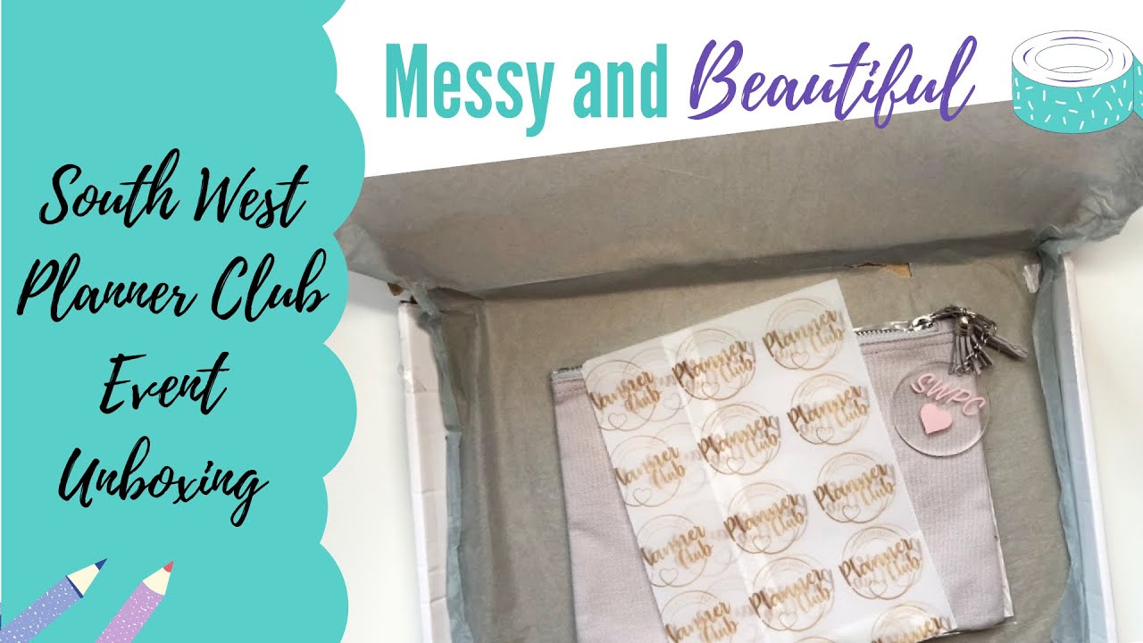 South West Planner Club Event Unboxing - SWPC - Planner Unboxing - YouTube