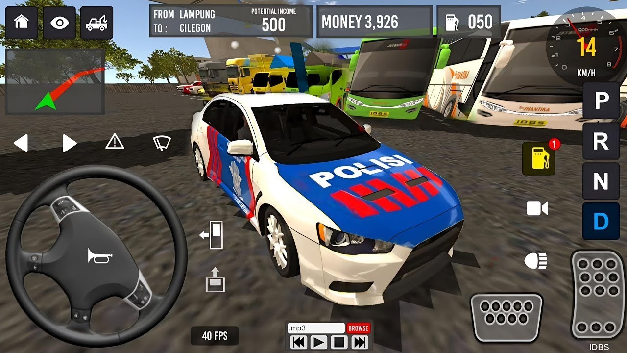 Mobil Polisi Car Simulation IDBS Patroli - Mobil Balap Simulator ...