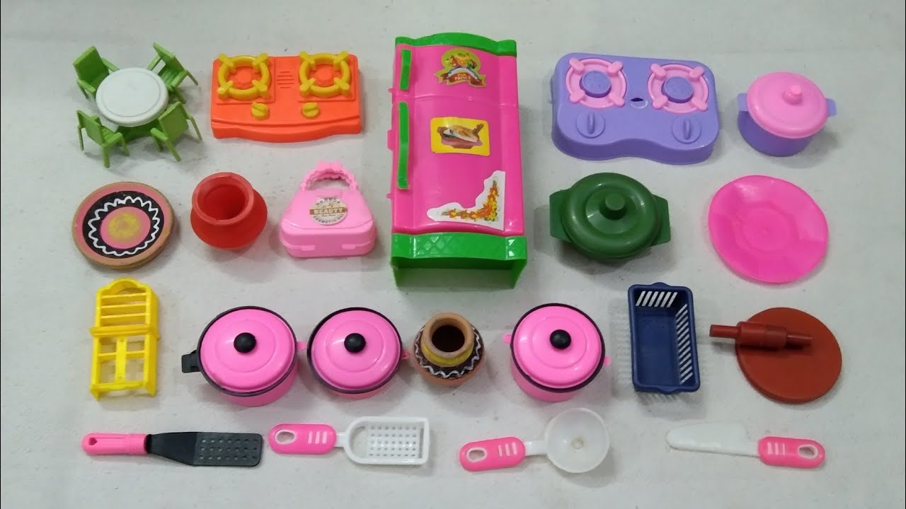 Diy Unboxing Amazing Mini Kitchen Set |Mini Latest Steel And Plastic ...