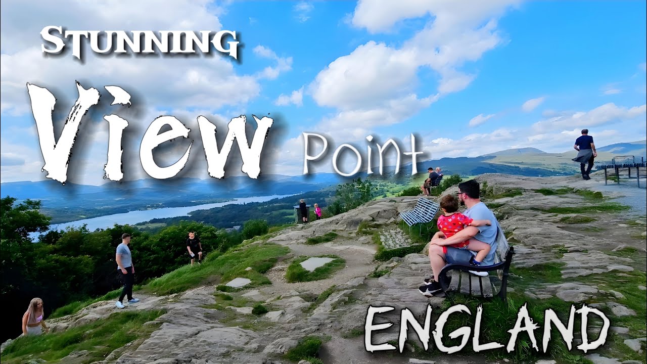The best viewpoint in England 🌤️🎬🦎 | Orrest Head Windermere in Lake ...
