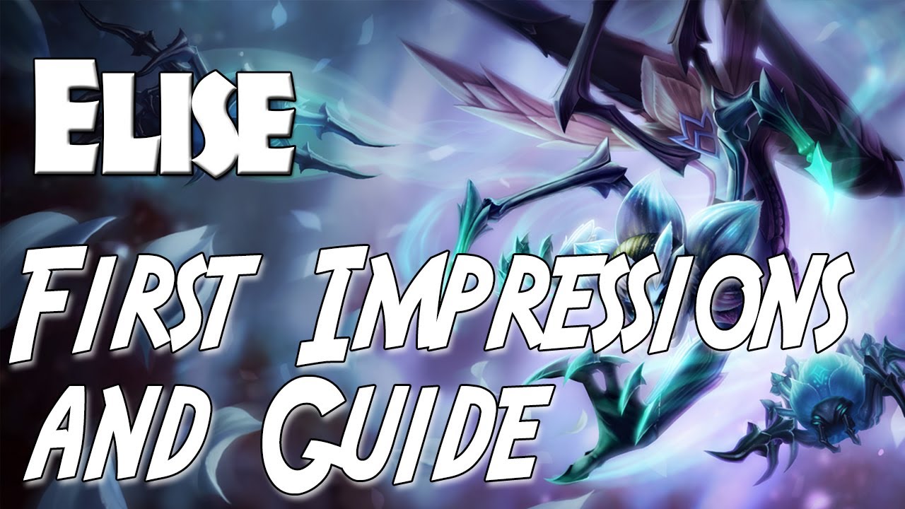 League of Legends - Elise Top Lane Bruiser Guide / Impressions - YouTube