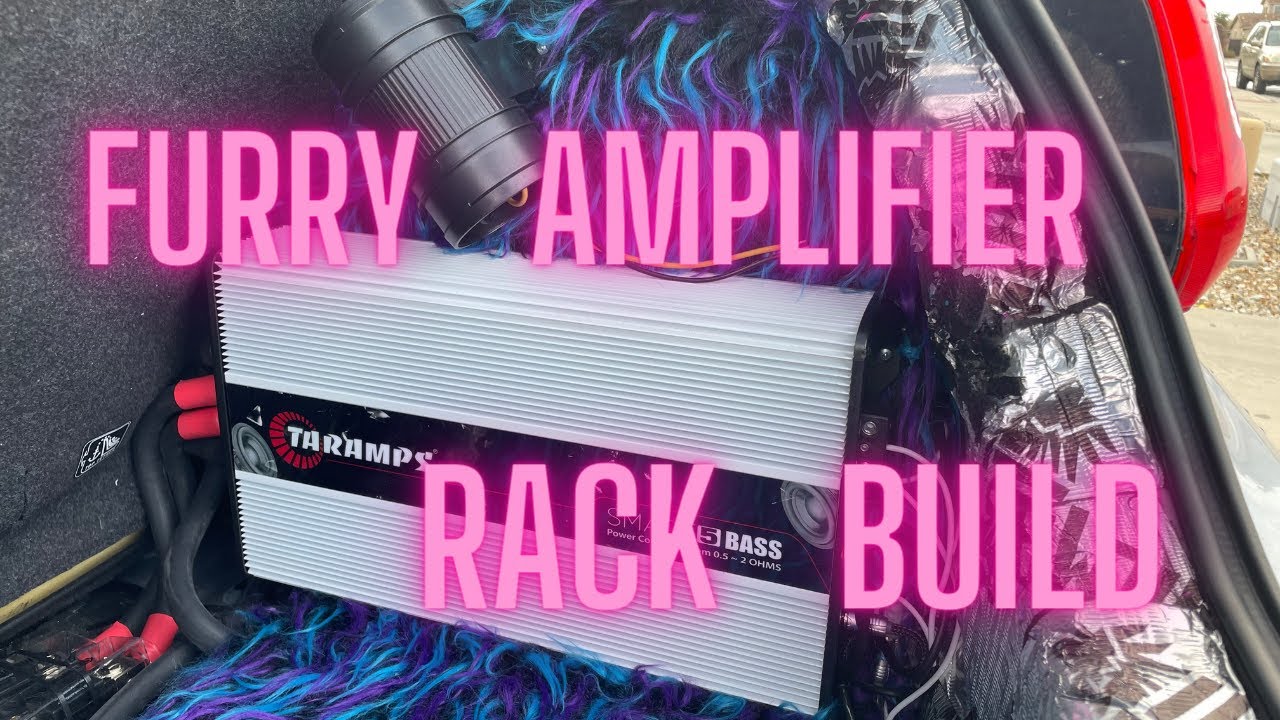 Furry Amp Rack build for Taramps Smart bass 5K, to go in the GoKart ...