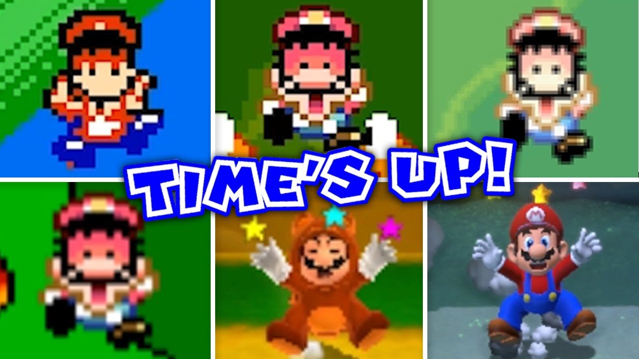 Evolution of Time Up! Across Super Mario World Platforms - YouTube