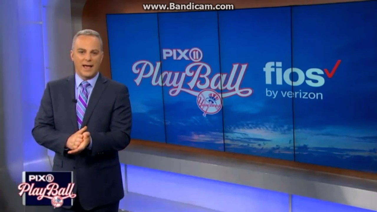 WPIX PIX 11 "Play Ball" New York Yankees pregame show open June 20 ...