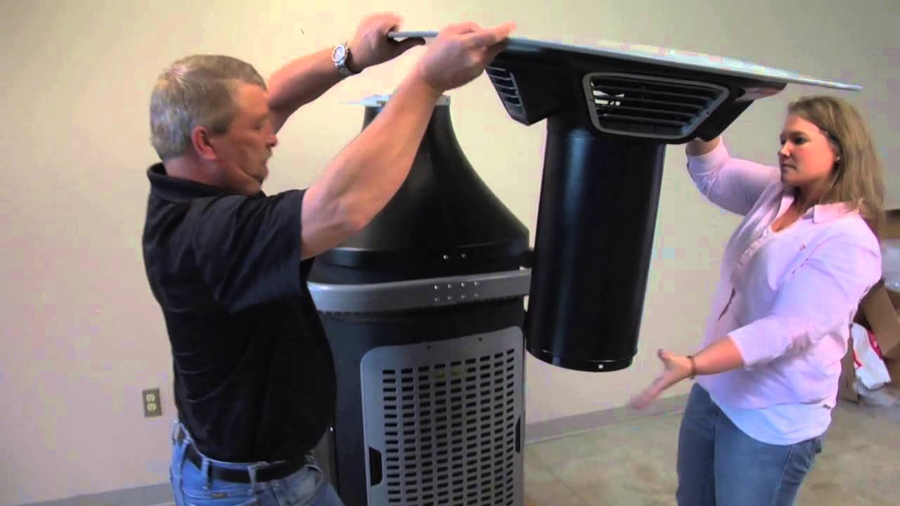 Assembling the Portacool Islander - YouTube