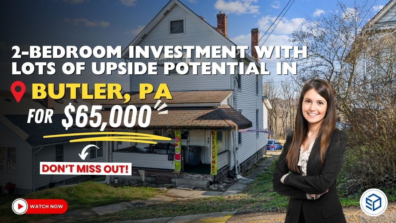 🔥 Butler, PA | 2-Bedroom Investment Property with High Upside Potential ...