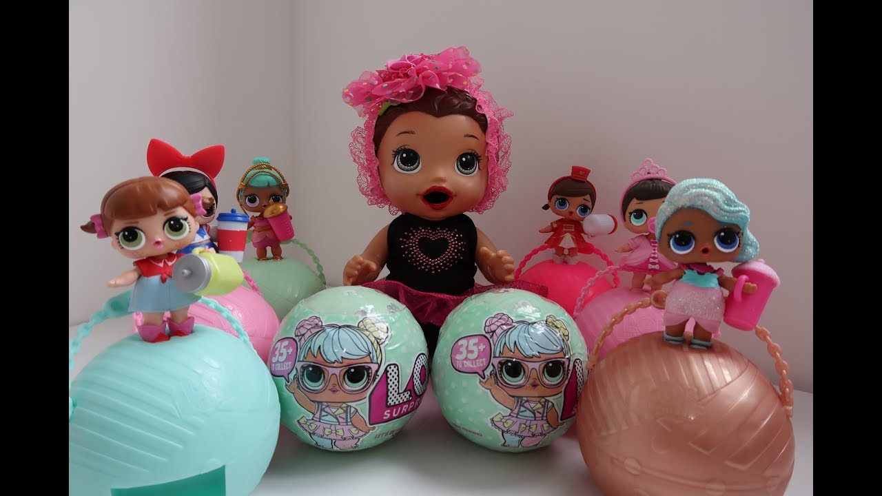 AUMENTANDO MINHA COLEÇÃO DE LOLS SERIE 2 ABRINDO LOLS. BABY ALIVE ...