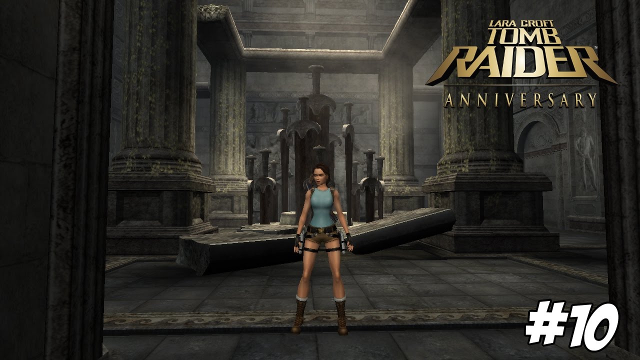 Falling swords | Tomb Raider anniversary part 10 - YouTube