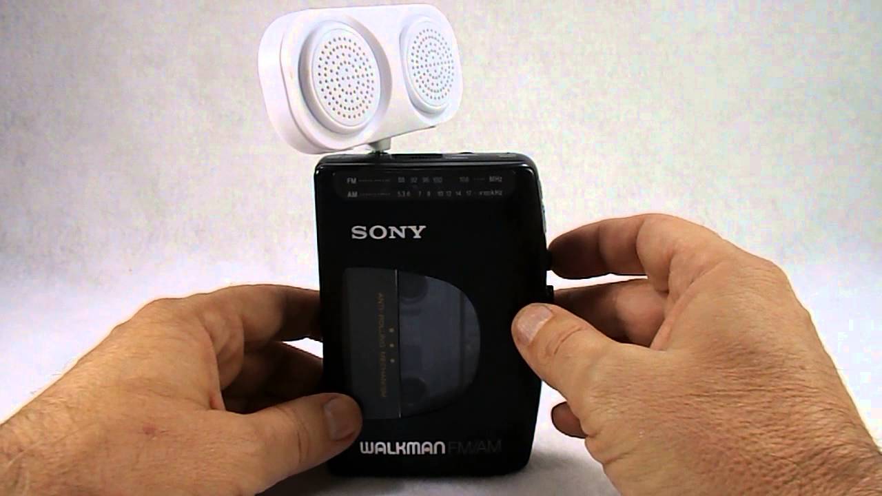 Sony Walkman AM/FM Radio Cassette Player Portable Stereo WM-FX10 - YouTube