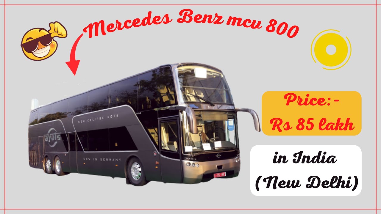 Mercedes-Benz MCV 800 (2019) || Interior & Exterior || Double-Decker ...