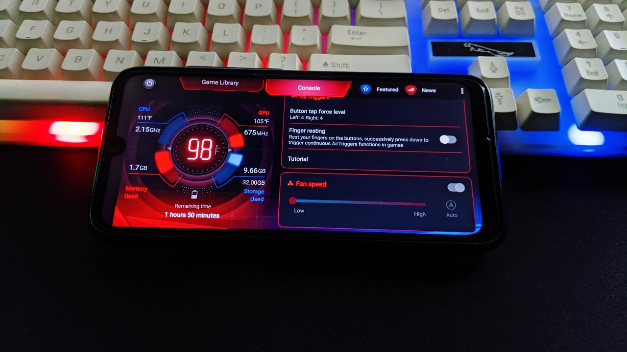 ASUS Rog 3 port: Game Booster nya No 1 - YouTube