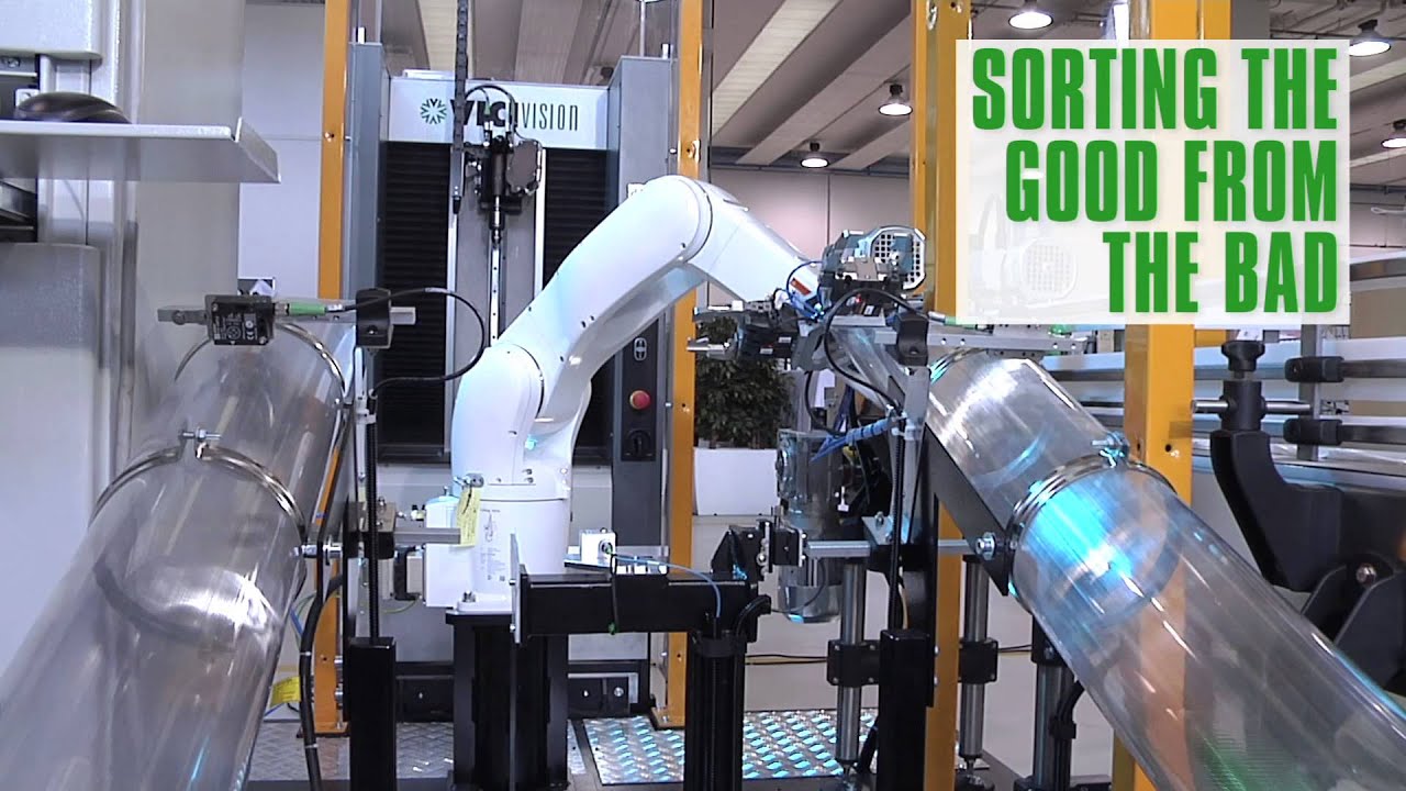 Vici Vision - MTL 500 Ergon: Robot cell for measuring plastic bottles ...