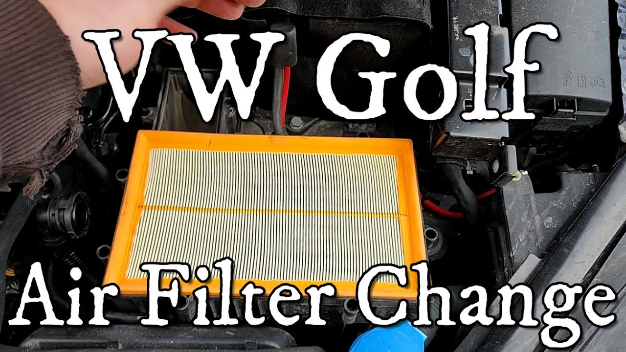 Easy Engine Air Filter Replacement – Step-by-Step with VW Golf 1.8T ...