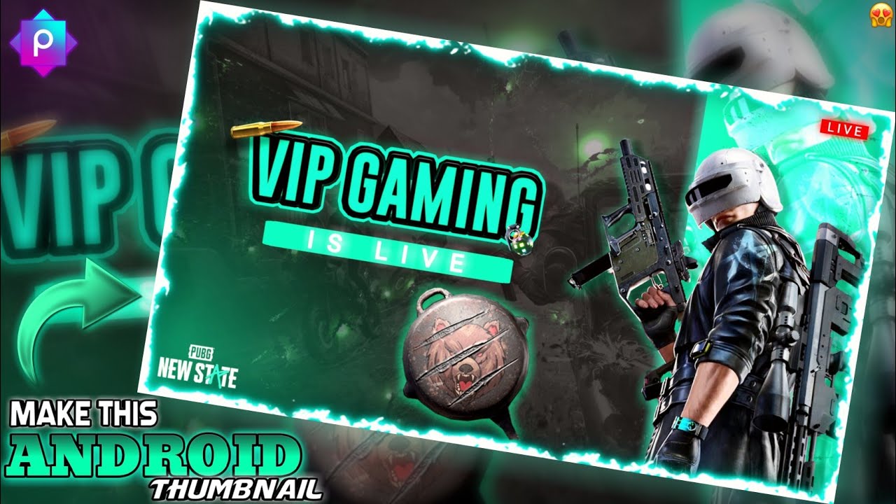 How to Make Pubg New State Thumbnail On Android | Pubg New State ...