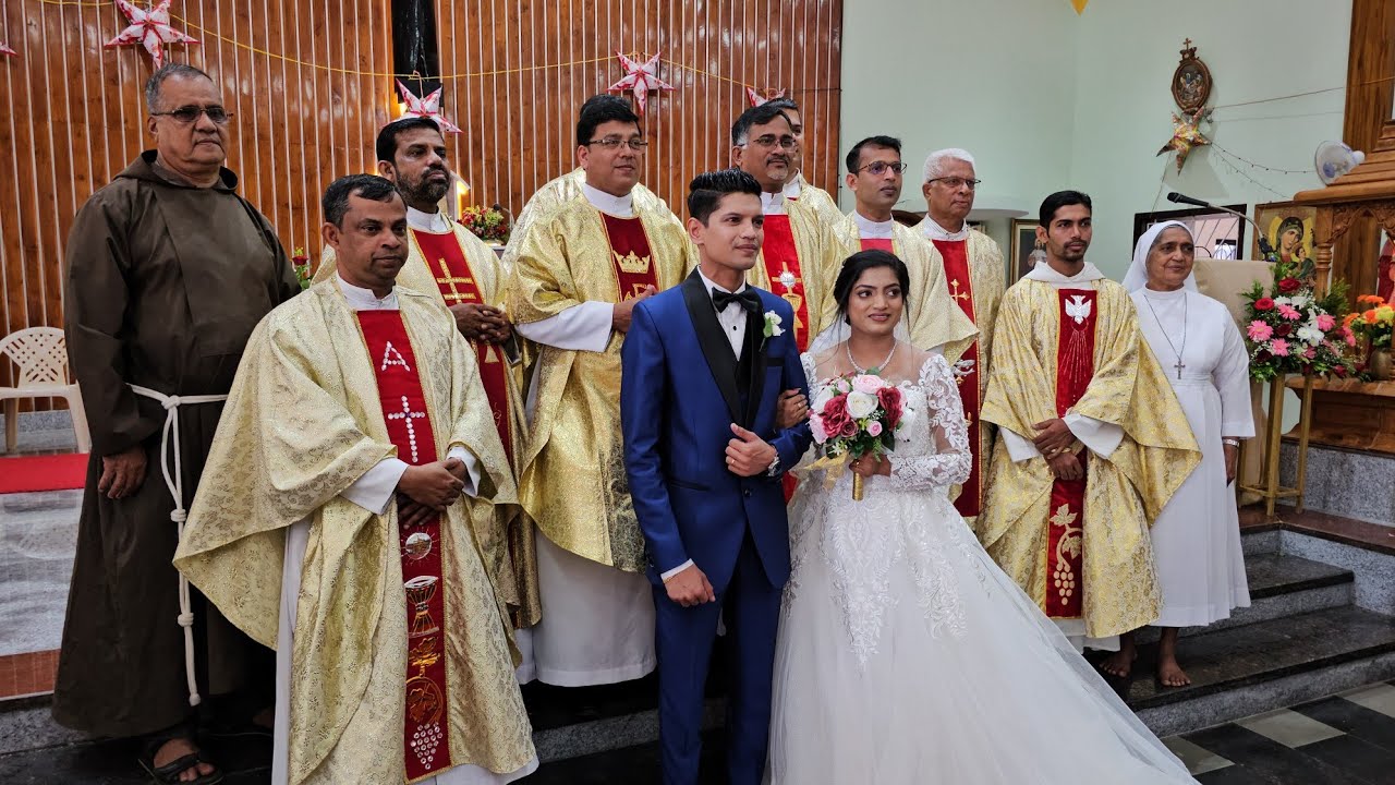 Wedding Nuptials of loving Jenifer Sonia Vas Shakthinagar with Anoop ...