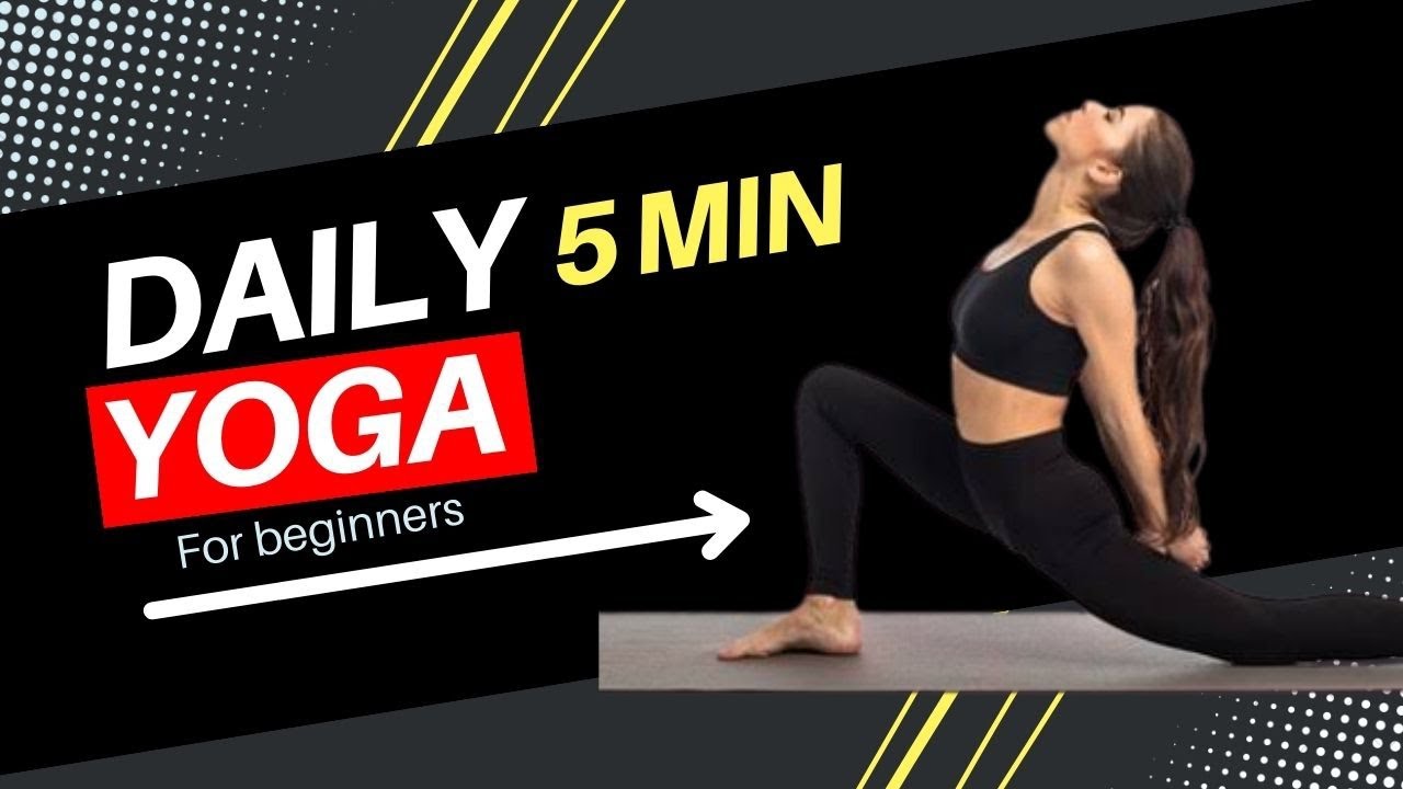 5-Minute Yoga Routine For Weight Loss | Beginner's Guide - YouTube