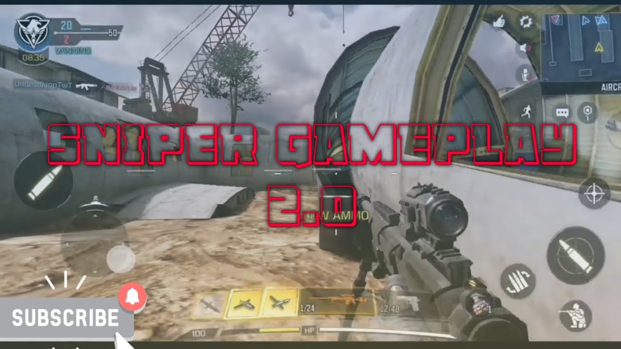 CALL OF DUTY MOBILE SNIPER GAMEPLAY 2.0 - YouTube