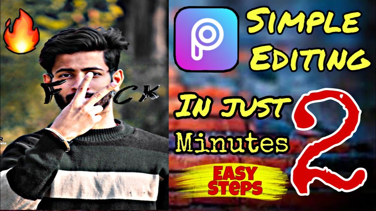 Letters Portrait | Picsart Editing Tutorial | Picsart Tutorial - YouTube