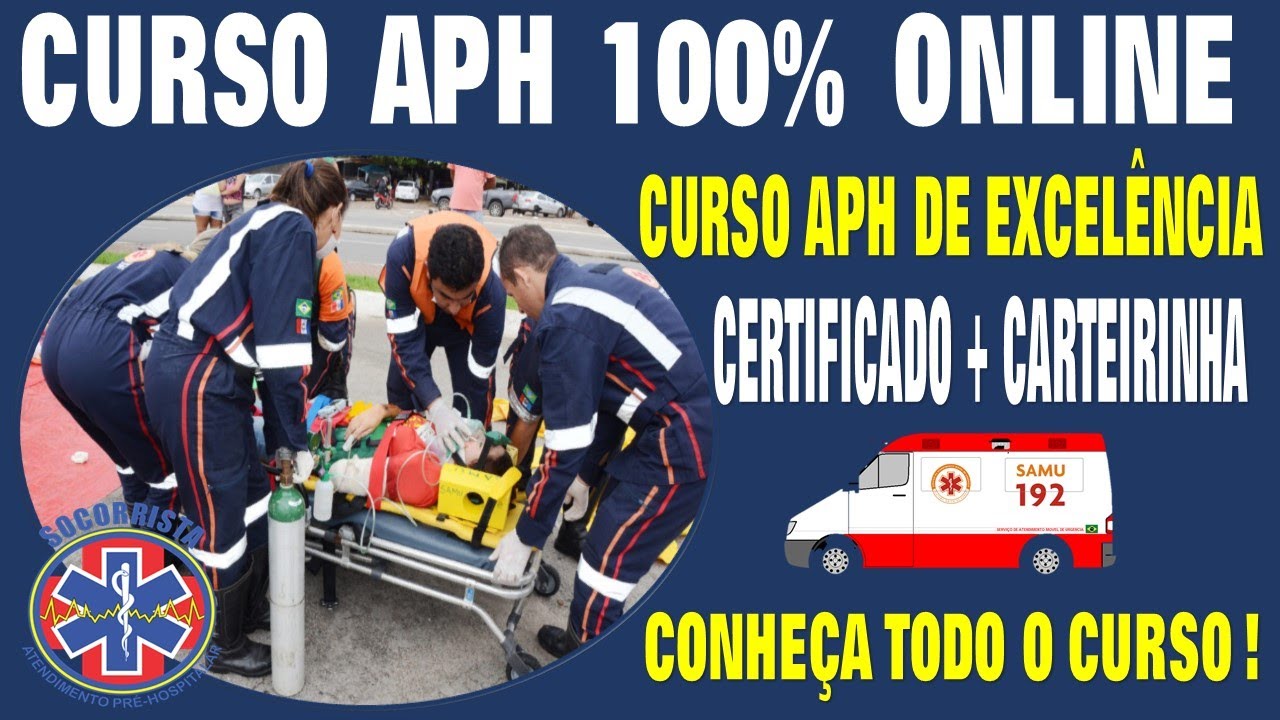 Curso APH !Curso APH de Excelência É BOM? FUNCIONA? Curso de ...