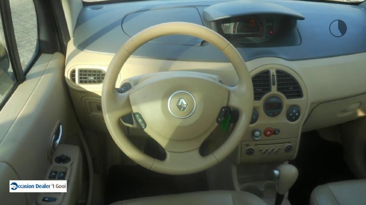 Renault Modus 1.6-16V Initiale Automaat Leer Panoramadak Clima 100 ...