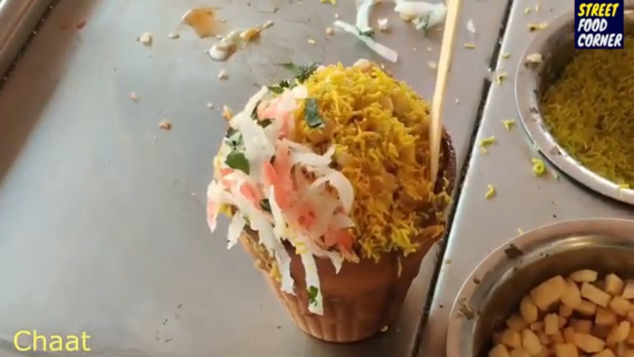 Special Indian chaat | mix chaat indian street food | Indian street ...