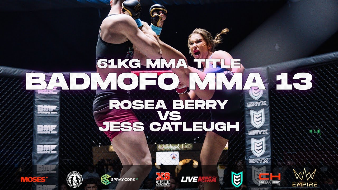 BMF 13 | Rosea Berry vs Jess Catleugh | Amateur Female Bantamweight MMA ...