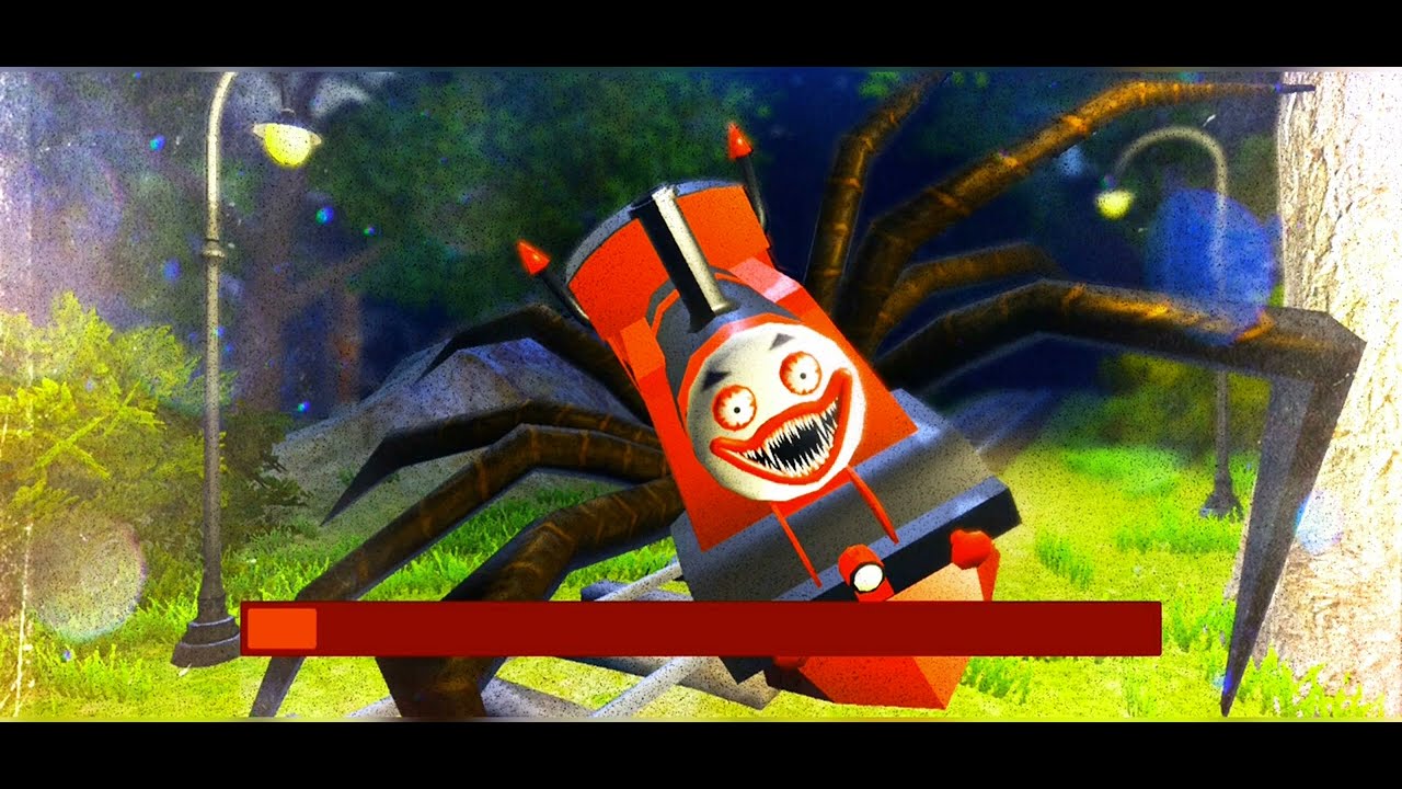 The Horror Spider Train | Horror Charlie Spider Train - YouTube