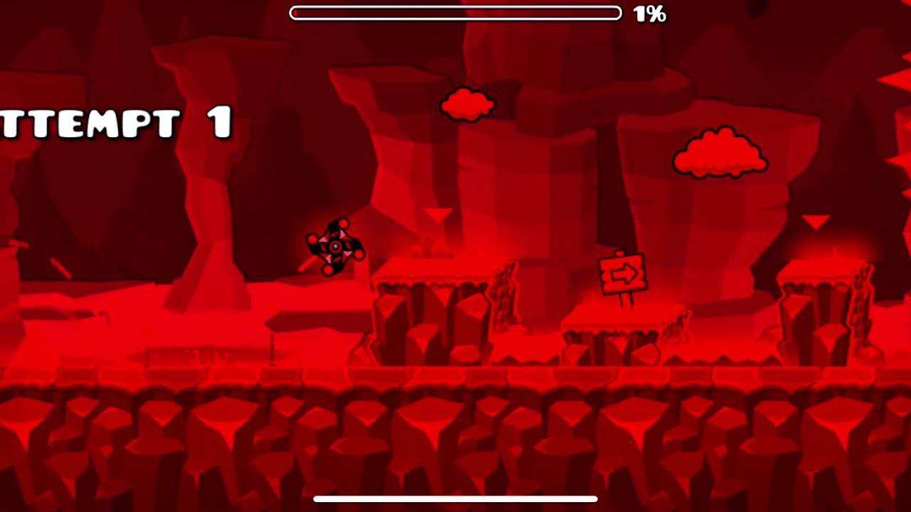 Fingerdash Week Day 5: Red Fingerdash - YouTube