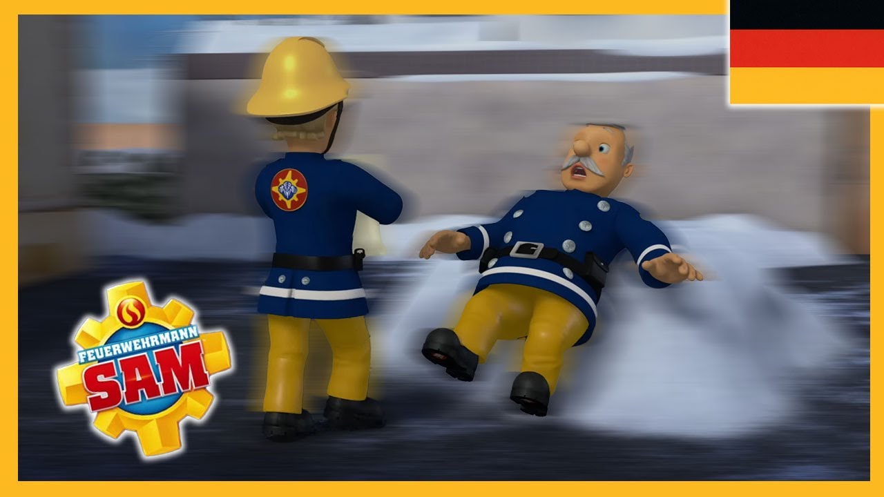 Steele ist im Schnee gefangen! 🔥 Fireman Sam Official Compilation 1 ...