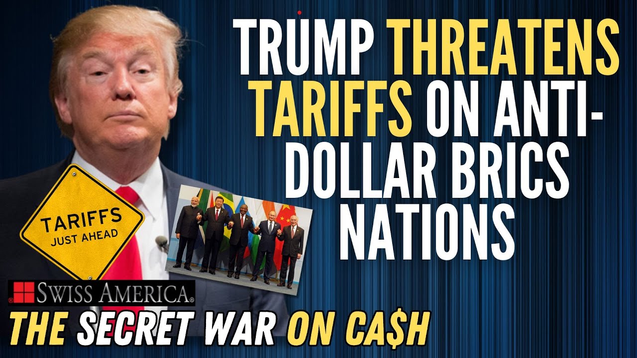 Trump Threatens Tariffs on Anti-Dollar BRICS Nations - YouTube