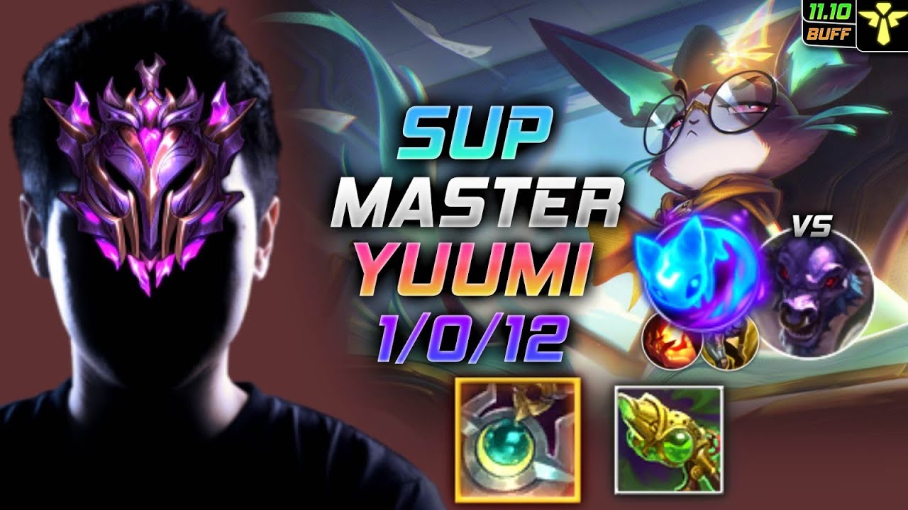 Master Yuumi Support vs Alistar - 천상계 장인 서폿 유미 템트리 룬 월석 콩콩이 ユーミ Юми ...