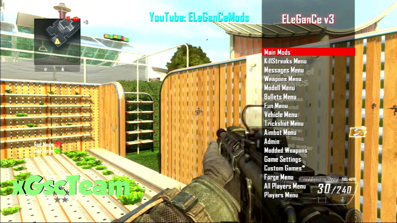 [Bo2/1.19] ELeGanCe v3 GSC Mod menu (Xbox 360/Ps3) With Download Link ...