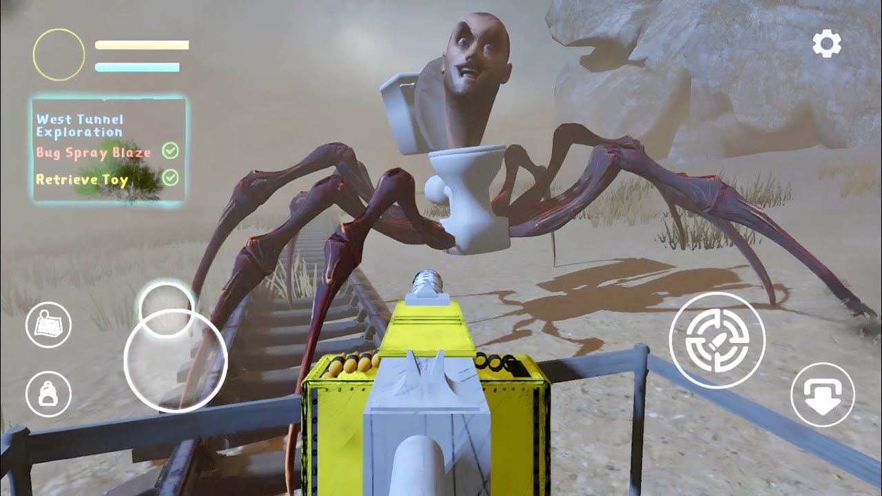 Skibidi Toilet Horror Train #2 - Gameplay Video (Android) - YouTube