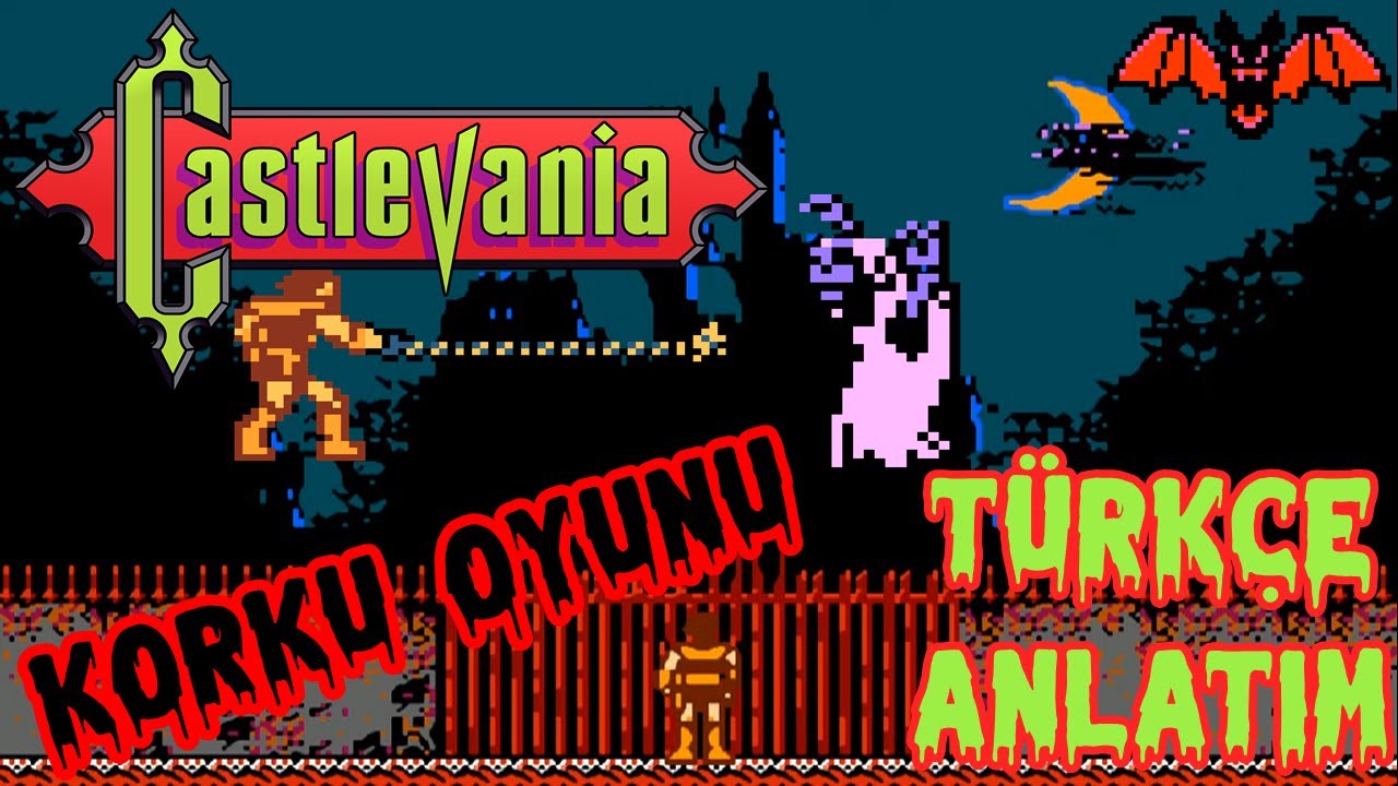 Castlevania Atari Oyunu Türkçe Anlatımlı Full Oynanış - YouTube