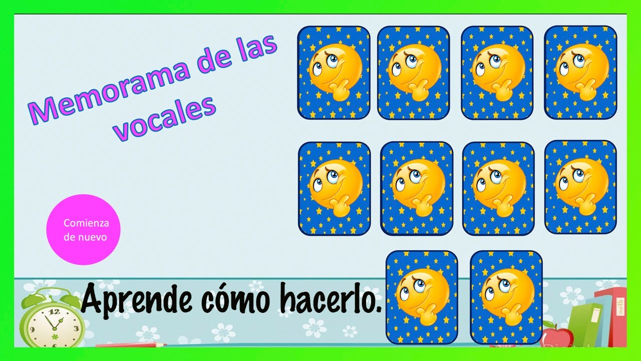 JUEGO DE MEMORIA O MEMORAMA EN POWER POINT | Hacer memorama en power ...