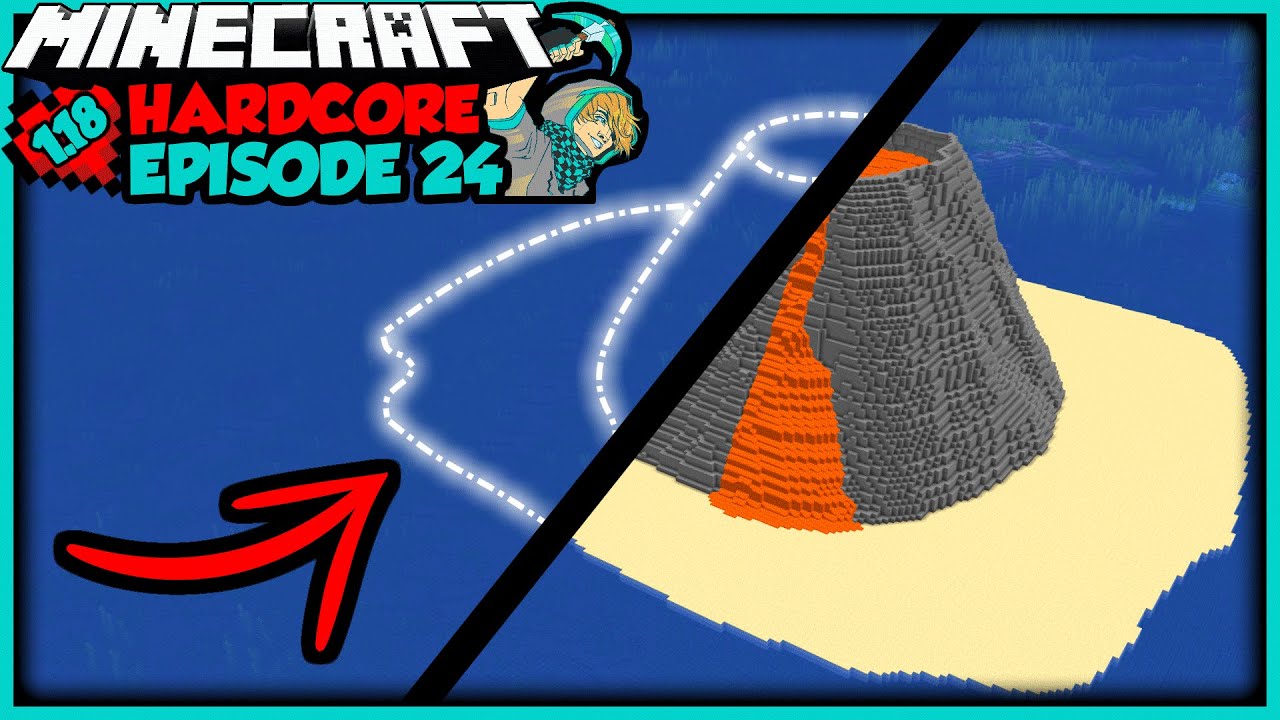 Finishing My EPIC Volcano MEGA Base | Let's Play Hardcore Minecraft ...