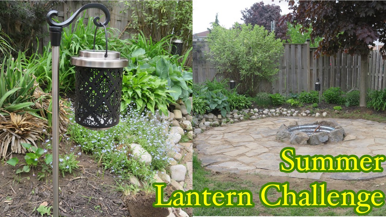 Outdoor Hanging Lantern Decorating Ideas | Summer Lantern Challenge ...