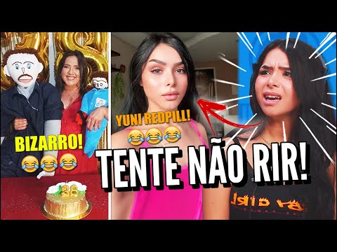 YUNI REDPILLADA EXISTE E POSSO PROVAR - OS MELHORES TIK TOK DE COMÉDIA TENTE NÃO RIR (JOVENS REAGEM)