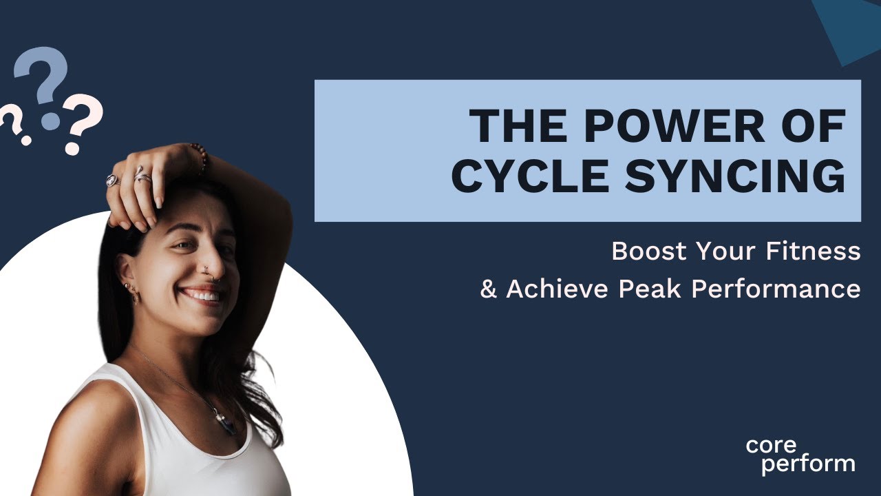 The Power of Cycle Syncing: Achieving Peak Performance - YouTube