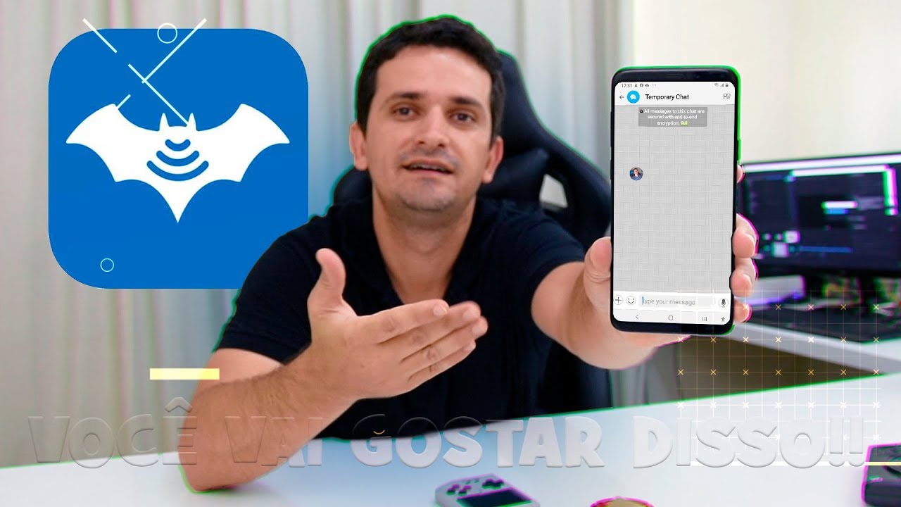ESSE APLICATIVO FAZ O QUE MUITOS PROCURAM!! BAT MESSENGER - YouTube