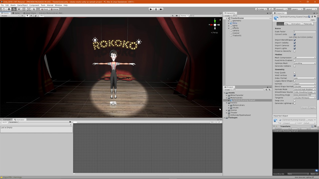 Rokoko Guide: Using Motion Library animations on your Character - YouTube