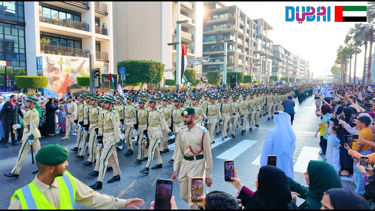 UAE National Day Celebrations | Eid Al Etihad 54 Parade City Walk Dubai ...
